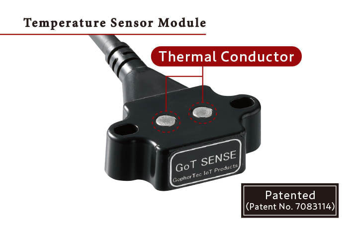 Main Features | GoT SENSE Temperature Sensor Module | GopherTec